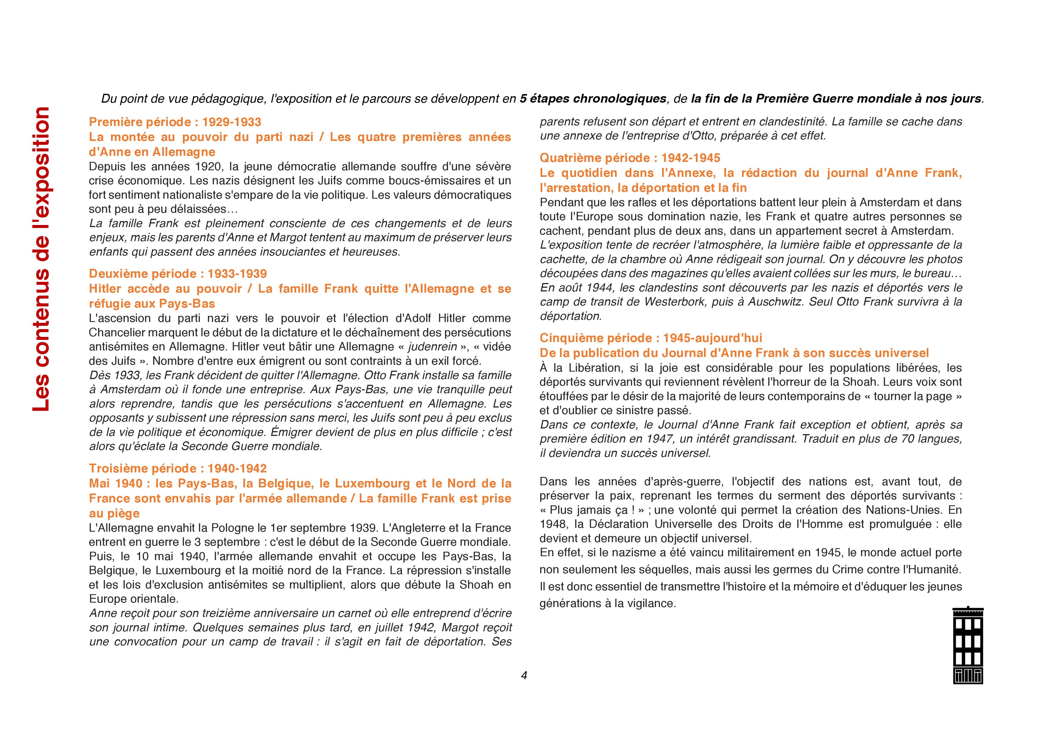 Anne Frank Espace francophone